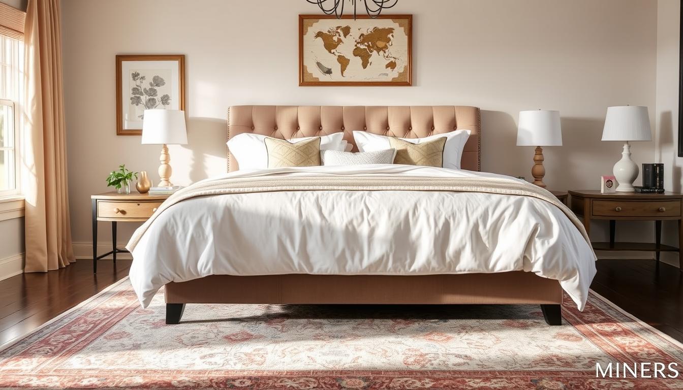 How to Choose the Right Rug Size for Your King Bed Setup